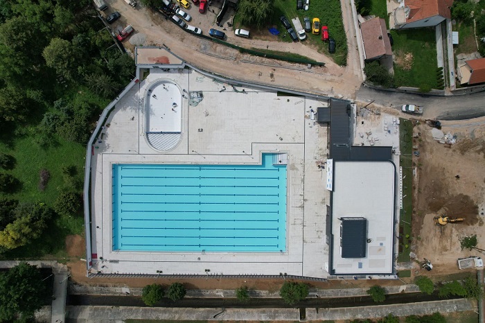 Efendić objavio najnovije fotografije bazena na Dobrinji, radovi pri ...