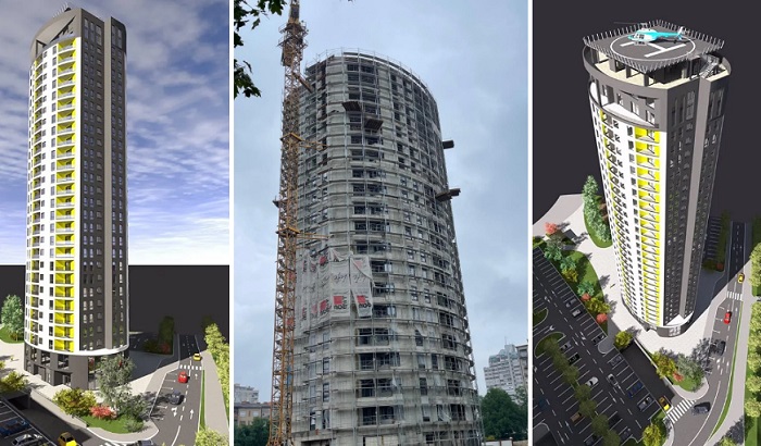 Pri kraju izgradnja zgrade koja će biti jedna od najljepših u BiH ...