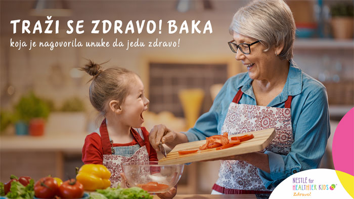 Nestlé traži Zdravo! Baku koja je uspjela nagovoriti unuke da jedu ...