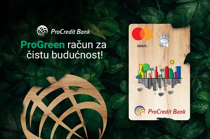 Jedinstven i drugačiji: ProCredit Bank predstavila ProGreen račun ...