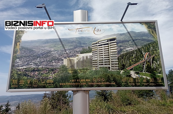 Postavljena je i tabla: Kreće izgradnja mega-građevine na Trebeviću s ...