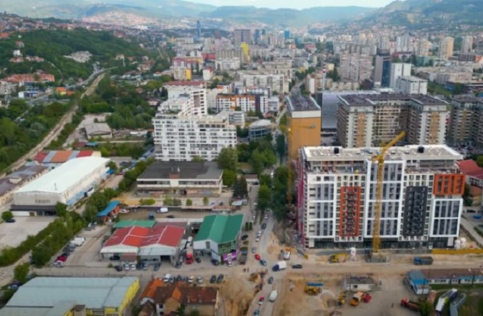 Pogled iz zraka na novu Tibrinu zgradu i jedno od najvažnijih ...