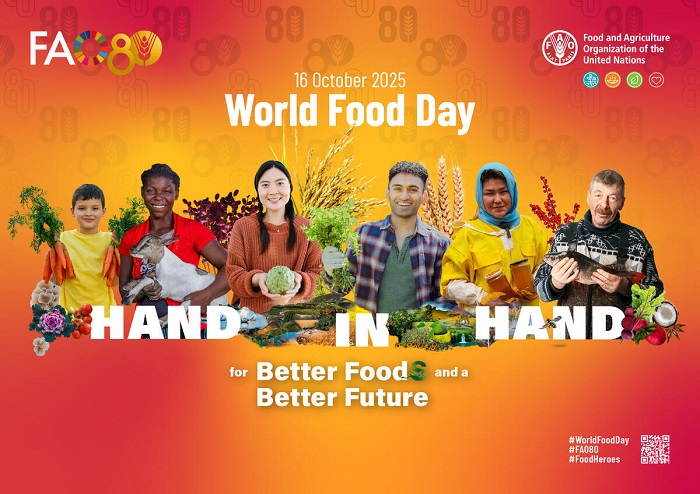 Ruku pod ruku: FAO obilježava 80 godina i poziva na zajedničko ...