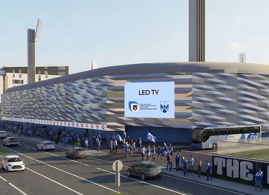 Izdata urbanistička saglasnost, stadion Grbavica dobija novo lice ...